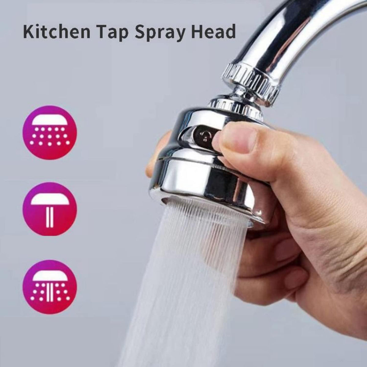 Zap Kitchen Sink Aerators 360' Changer/Kitchen Faucet Spray Head Tap H ...